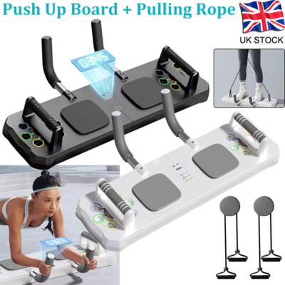 Portable Push Up Board Core Muscle Training Workout Equipment Home Gym ...