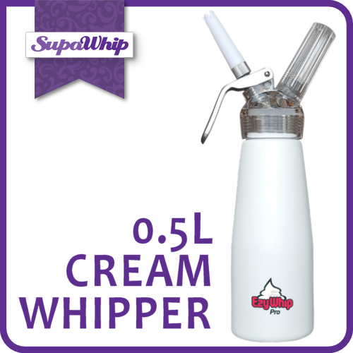 WHITE EZYWHIP PRO CREAM DISPENSER 0.5L WHIPPER BULBS CHARGERS | eBay