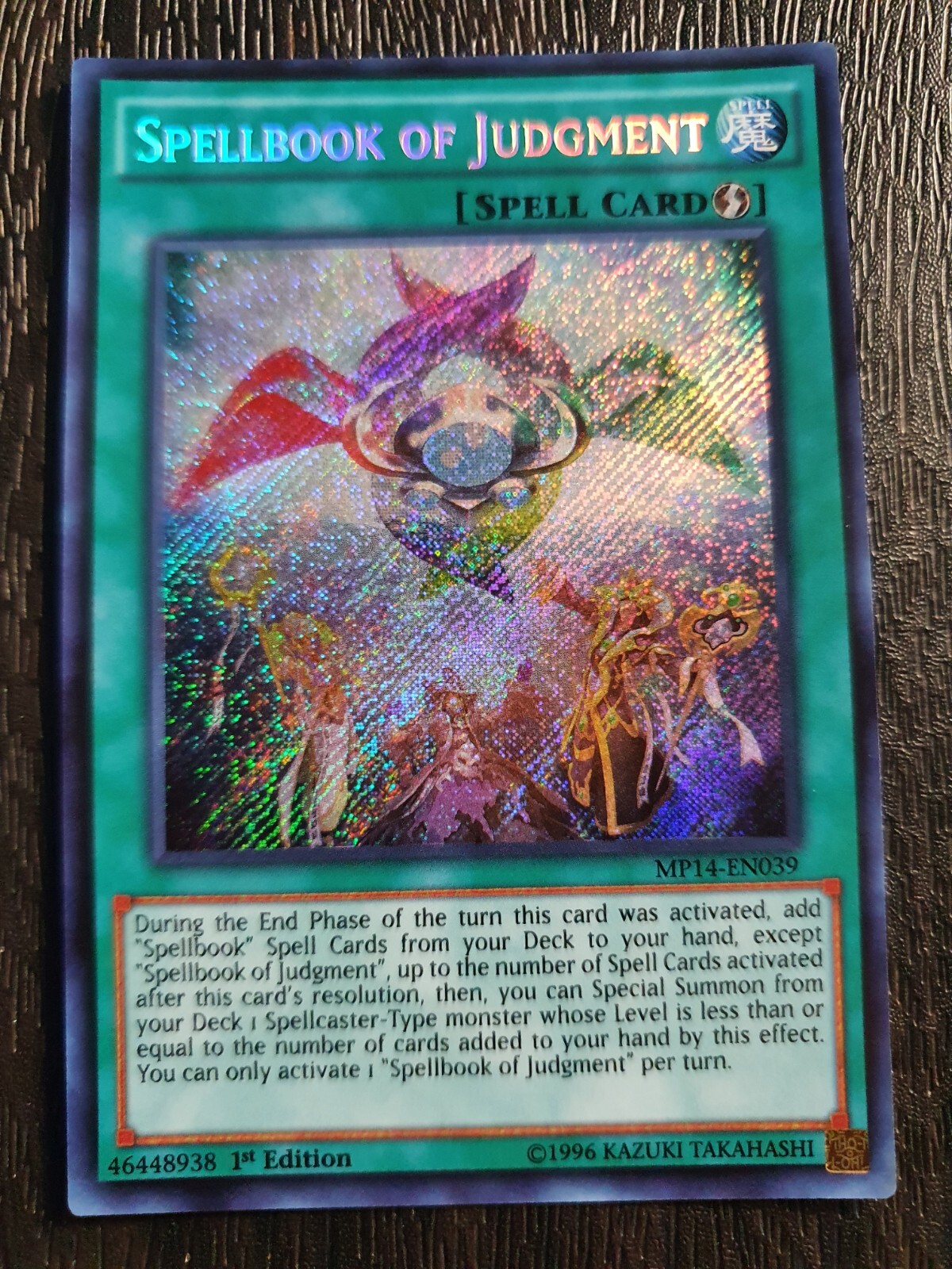 Spellbook of Judgment 1st Edition Secret Rare MP14-EN039 Yu-Gi-Oh! NM ...