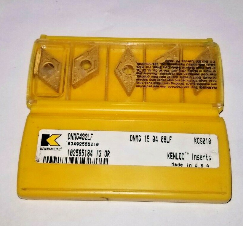 DNMG 432 LF KC9010 KENNAMETAL *** 10 PCS *** FACTORY PACK *** insert | eBay