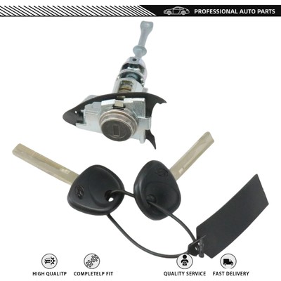 FOR 2012-2017 Hyundai Veloster Base 1.6L Door Lock Cylinder Driver Side ...