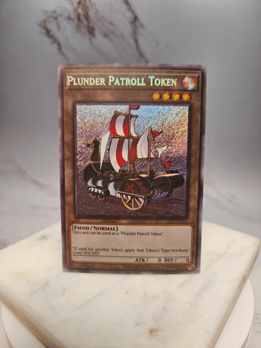 Plunder Patroll Token (Patrollship Jord Art) - Secret Rare Yugioh ...