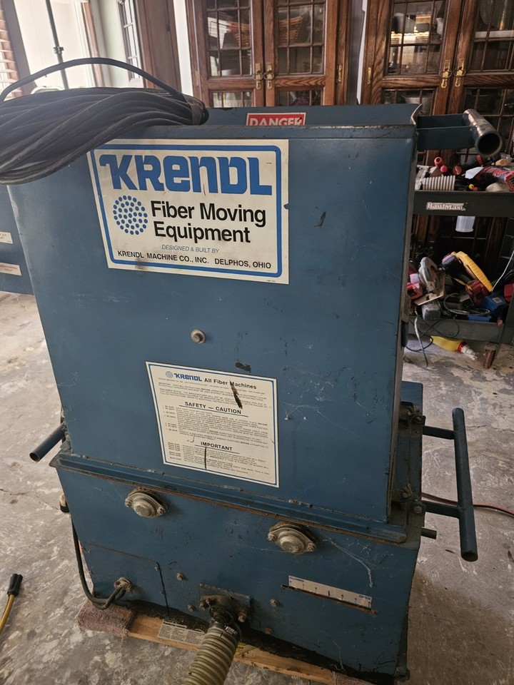 475 Krendl Insulation Machine with Hoses and corded remote | eBay