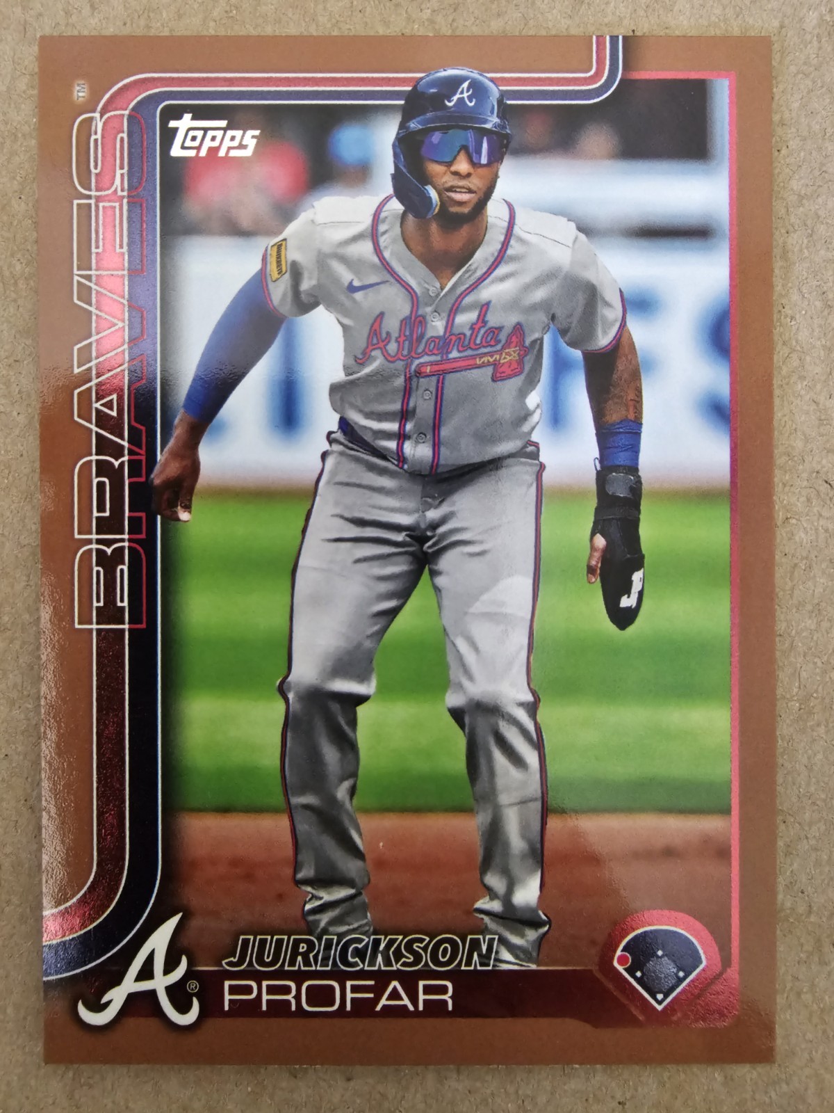2025 Topps Series 2 Jurickson Profar card #588 Gold Parallel /2025 BRAVES | eBay