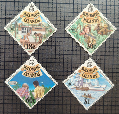 Beautiful Solomon Islands Stamps. Scott's #s 558-61. MNH. sal's stamp ...