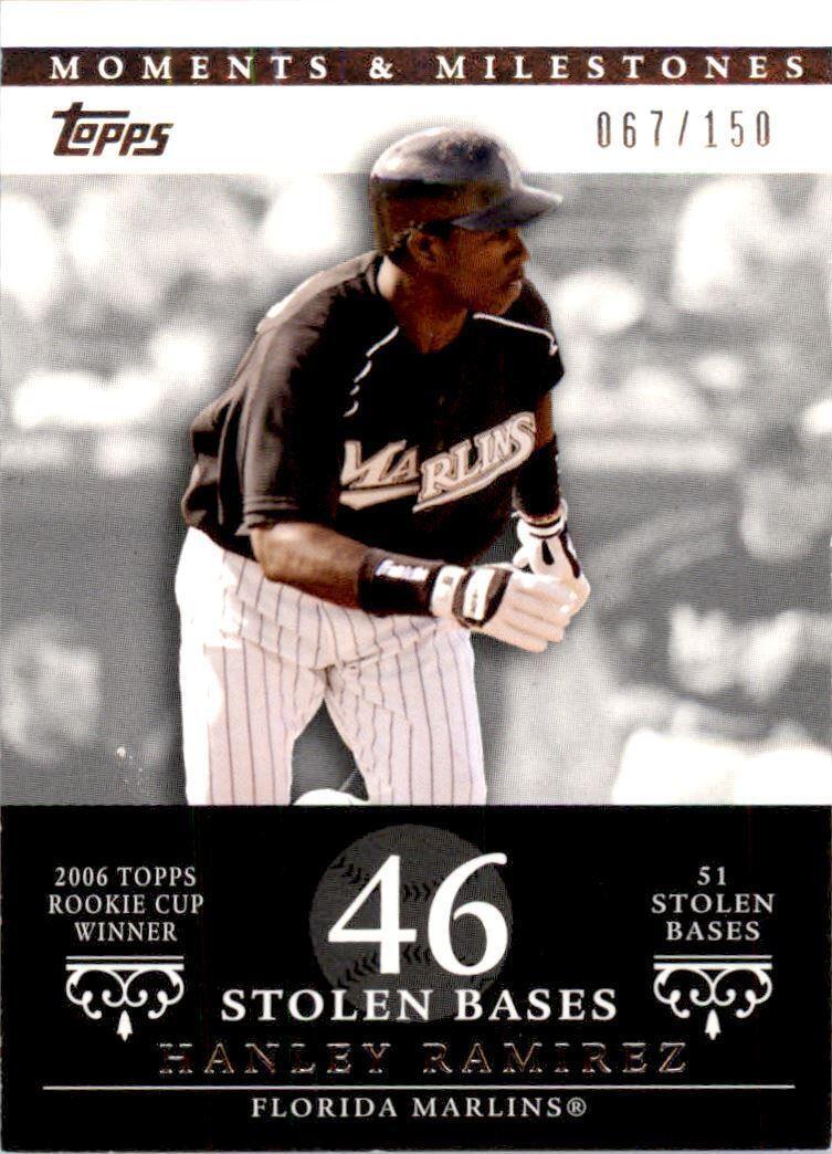 2007 Topps Moments & Milestones - Hanley Ramirez #70-46 2006 Topps ...