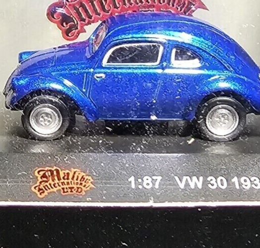 RTR Malibu VW Bug-Blue CAR=HO=1:87 BUILT VOLKSWAGEN AUTO 1937 FOR ...