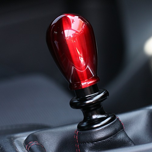 SSCO CANDY APPLE RED CR 450 GRAMS SHIFT KNOB SHIFTER WEIGHTED TEAR DROP ...