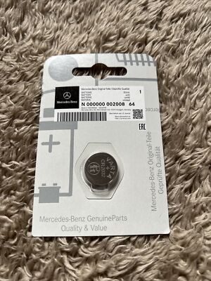 NEW Genuine Mercedes-Benz Remote Key Fob Battery New Models CR2032 ...