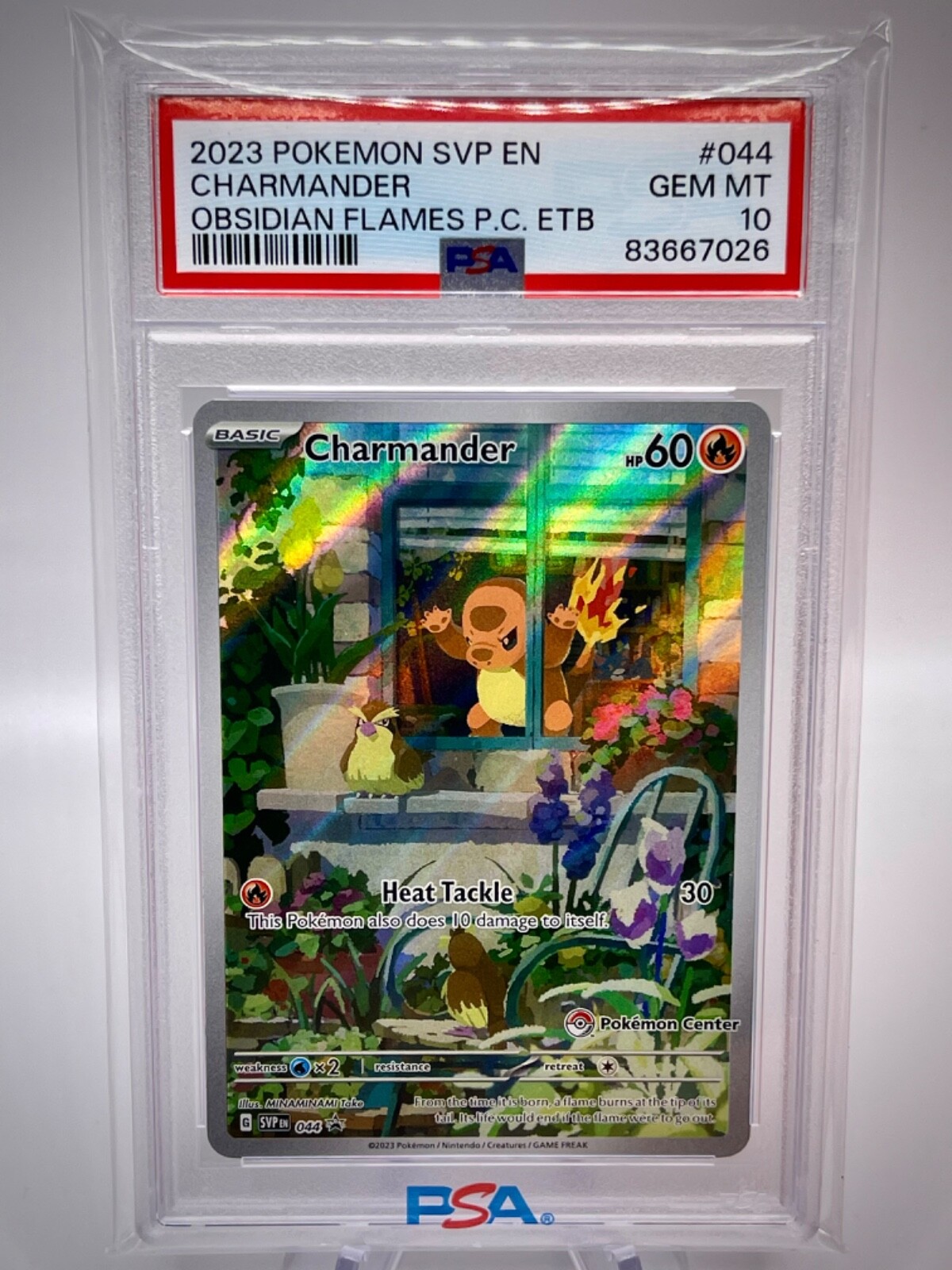 Charmander 2023 Scarlet & Violet: Black Star Promo #SVP044 Obsidian ...