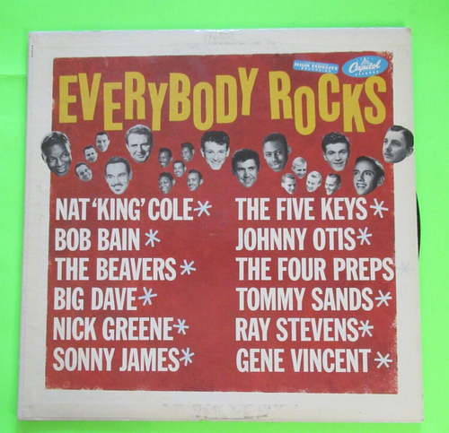 EVERYBODY ROCKS LP GENE VINCENT BEAVERS JOHNNY OTIS | eBay