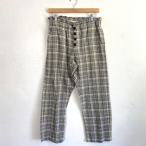 The Great Gunny Sack Paperback Pants Women Size 0 Patchwork Plaid Back ...