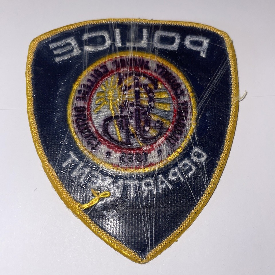 Tarrant County Junior College Police (Texas) 4th Issue Shoulder Patch ...