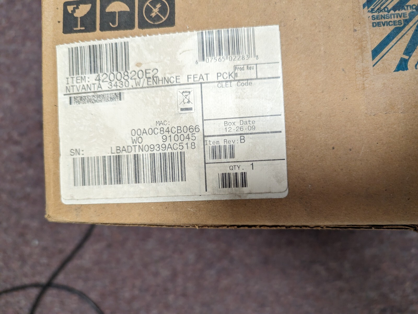 Adtran NetVanta 3430 W/ENHNCE FEAT PCK - NIB | eBay