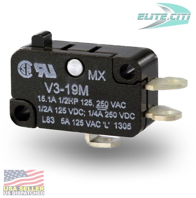 Honeywell V3-19m Microswitch V3 Series SPDT Pin Plunger Solder 15.1 a 250 V for sale online | eBay