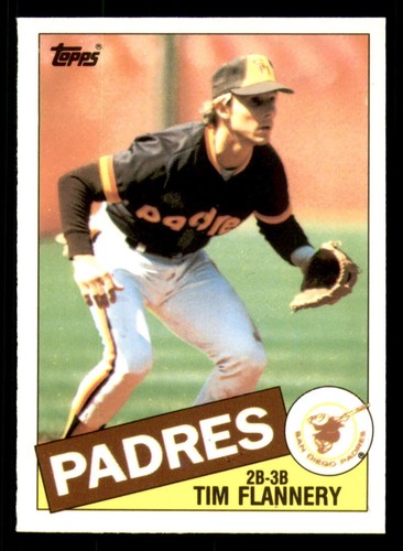 1985 Topps Tiffany #182 Tim Flannery NM-Mint Padres ID:367334 | eBay