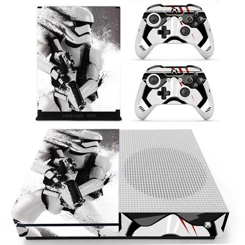 Star Wars White Stormtrooper Skin Decals for Xbox One S Console Vinyl ...