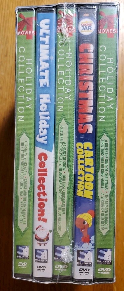 Holiday Gift Set: Holiday Family Christmas Collection - 5 DVDs 50 Movie ...