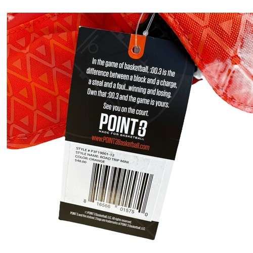 Point 3 Basketball Road Trip Mini Bag Orange Waist Fanny Sling Point3 ...