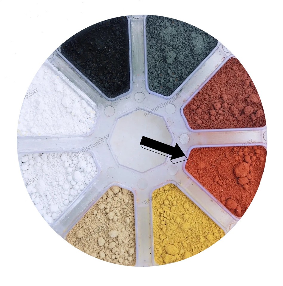 DYE PIGMENT Colour for cement concrete mortar Charcoal Black Terracotta ...