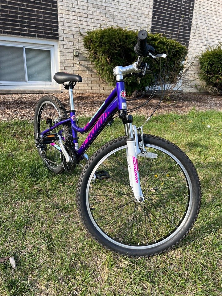 SCHWINN Ranger 24" Girl's Outdoor Mountain Bike Sports Ride - Purple | eBay