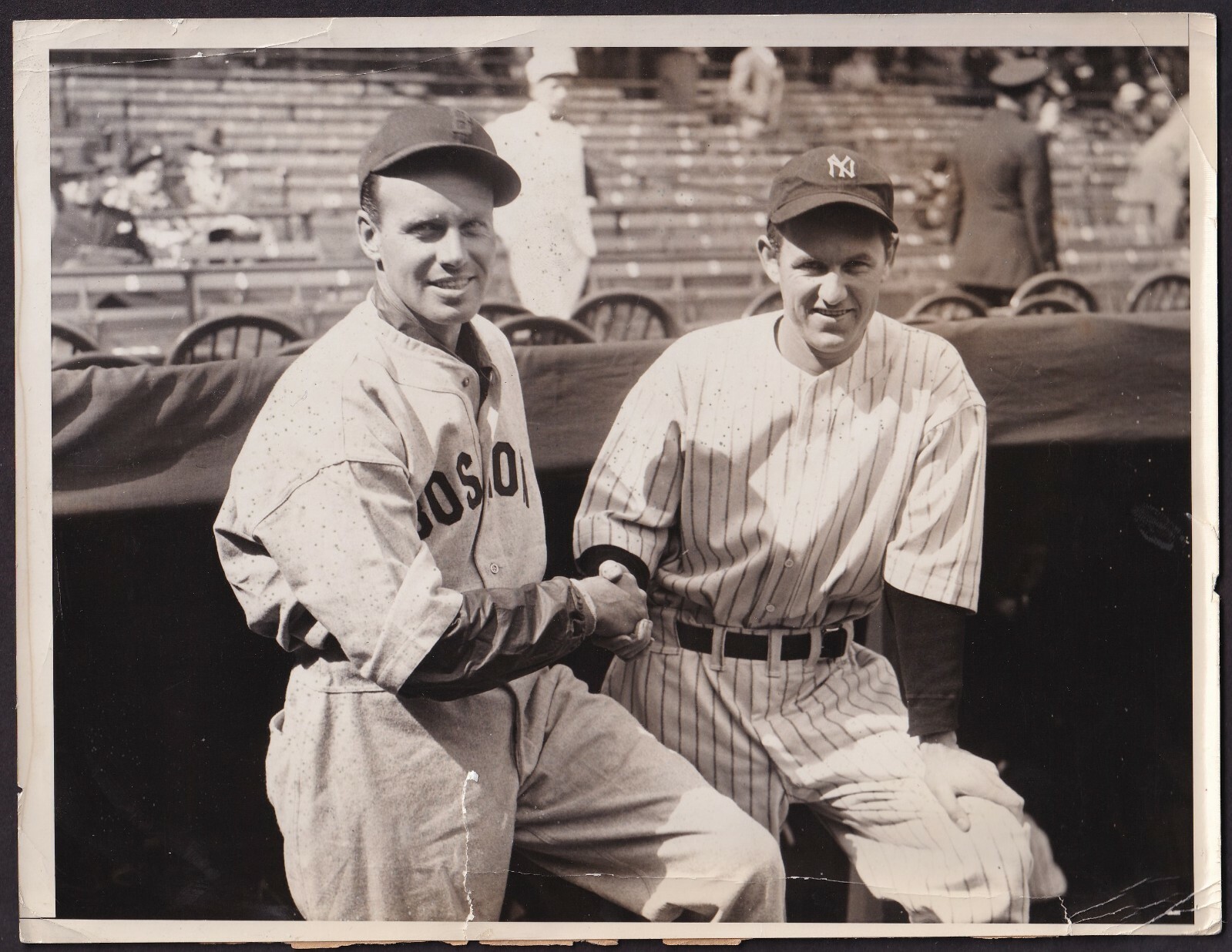 1930's LEFTY GOMEZ and WEs FERRELL Star Pitchers Vintage Baseball Photo ...