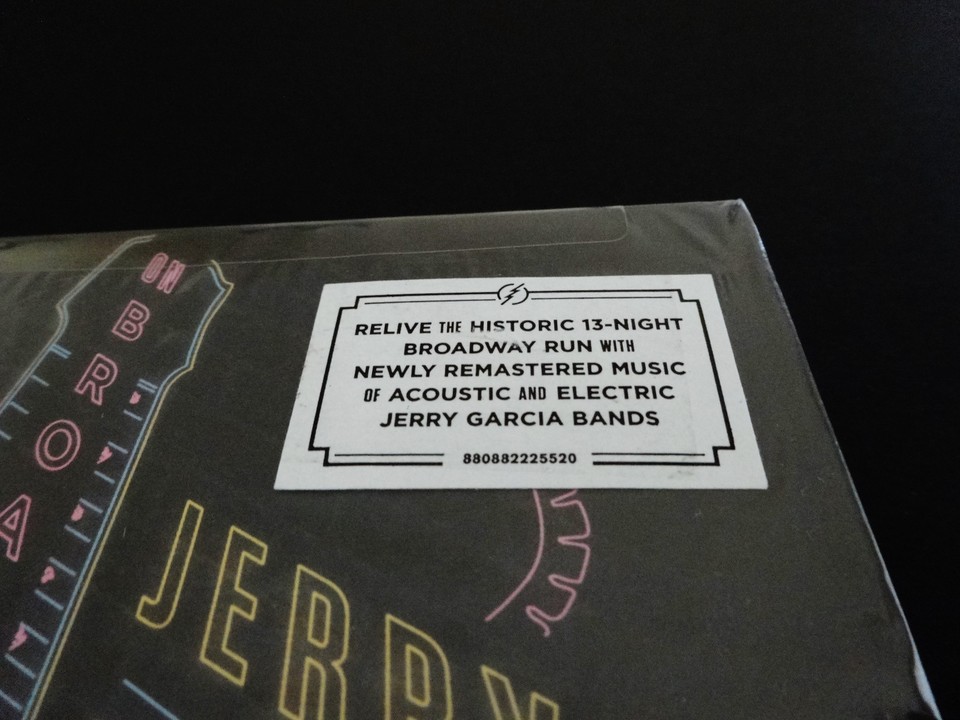 Jerry Garcia Band Broadway Act One October 28, 1987 Grateful Dead JGB ...