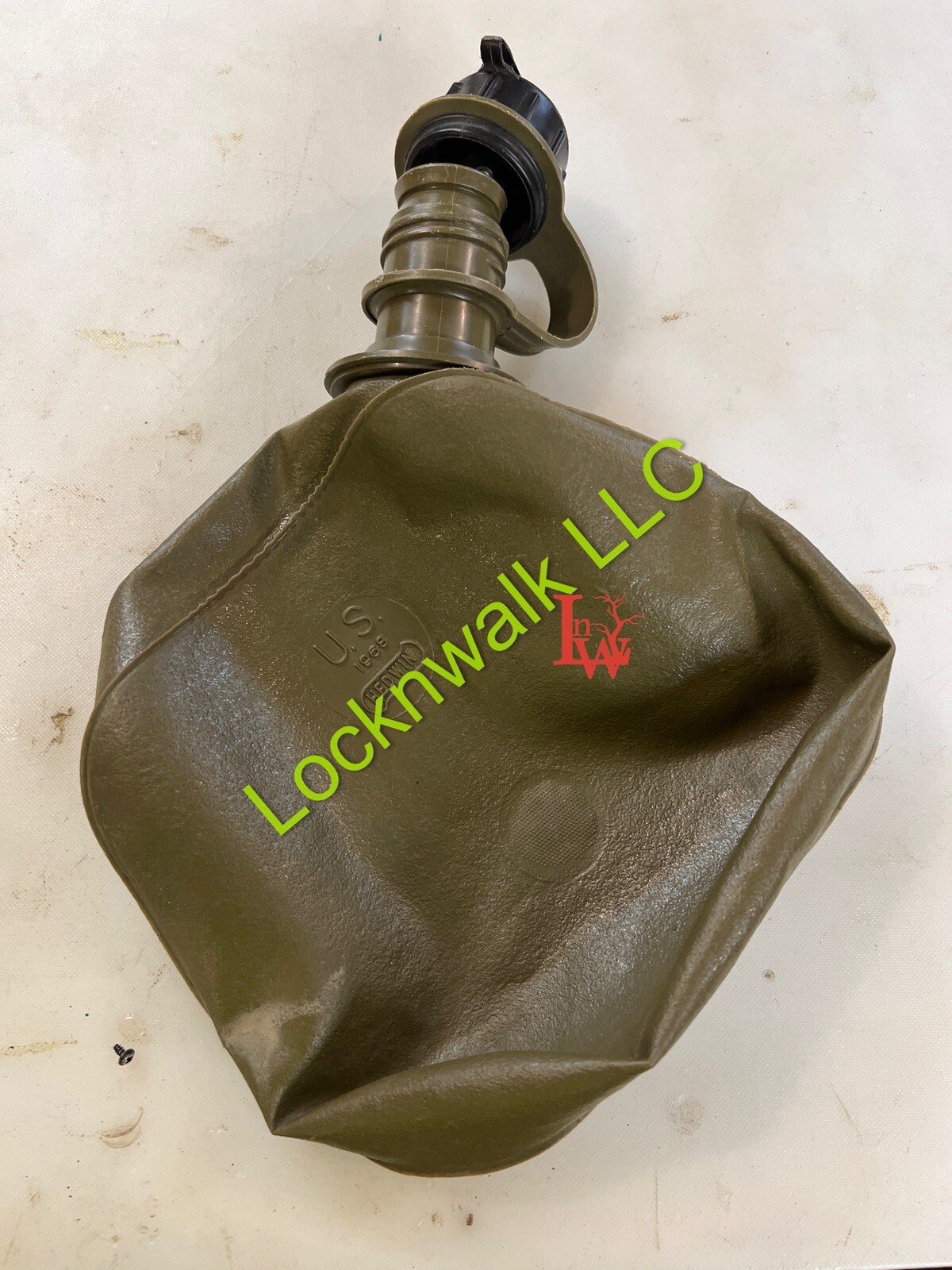 US Military Issue Vietnam Era Dated 1968 HEDWIN 2 Qt. Canteen W/Gas ...