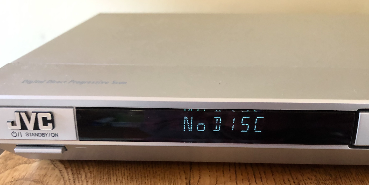 DVD Player Combo CD JVC Combination DVD/Super VCD/CD Plays CDs & DVDs ...