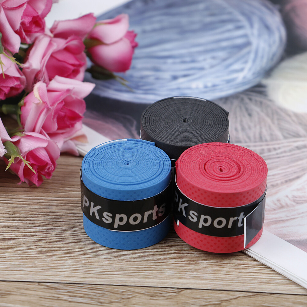 10pcs Tennis Squash Racquet Band Grip Tape Fishing rod Sweatband Grip ...