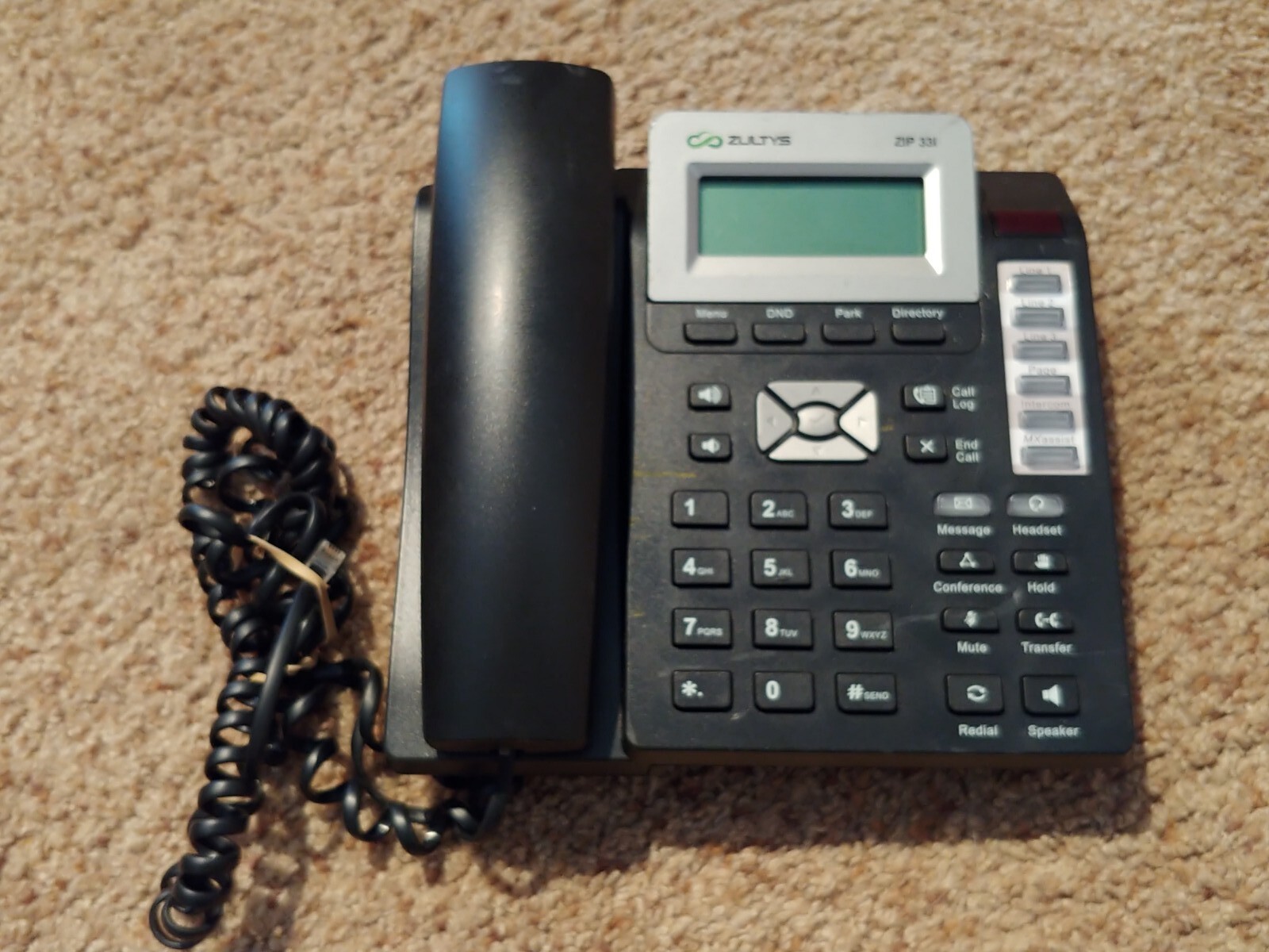 10 Zultys Zip 33i IP Phone ( ZIP33I ) for sale online | eBay