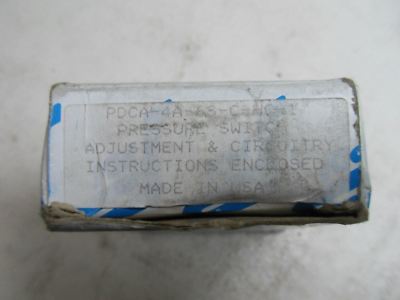 1 Pdi Switches Pdca-4A-6S-C-Hc-1 Pressure Switch | eBay