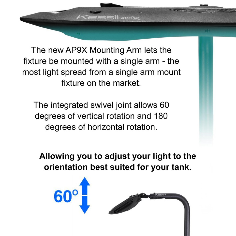 Kessil AP9X Controllable LED Reef Aquarium Light Wi-Fi and Free ...