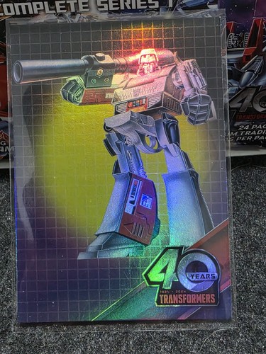 Transformers 40th Anniversary Trading Card - Megatron (Foil) #10 | eBay ...