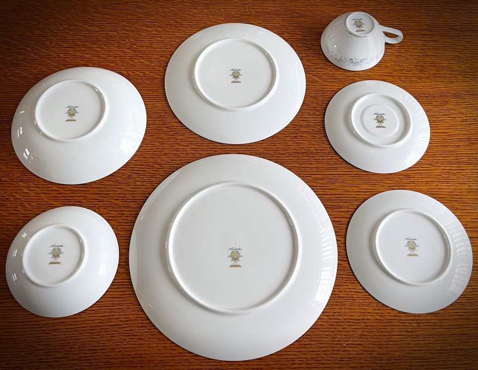 Beautiful Mid Century Noritake Roseberry China Set - Service For 12 ...