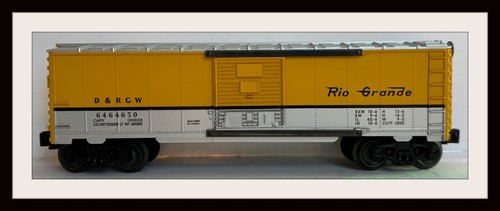 Lionel Rio Grande Box Car # 6464650 New Old Stock | eBay