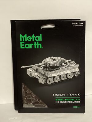 Metal Earth Tiger I Tank Model Kit MMS203 | eBay