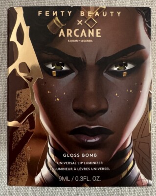 NIB Fenty x Arcane RISKY RULIN’ Gloss Bomb Lip Gloss LIMITED EDITION ...