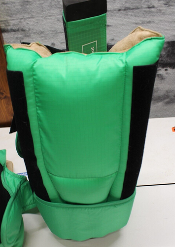 EHOB TruVue Heel Ulcer Protector Boot Green Made in the USA with Wedges ...