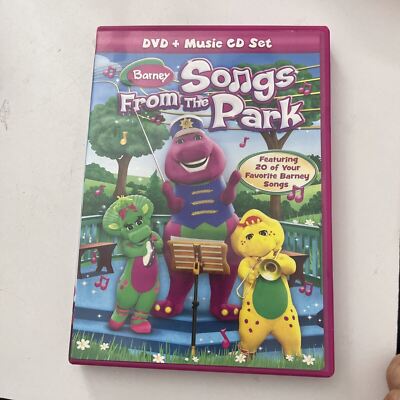 Barney - Songs From the Park (DVD+CD, 2002, 2-Disc) Region 1 | eBay UK