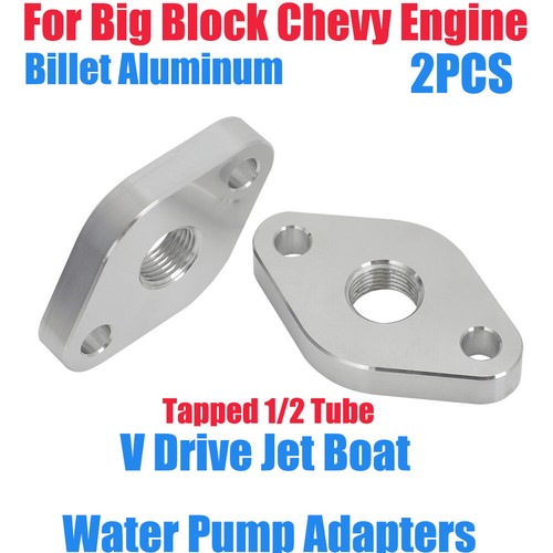 V Drive Jet Boat Water Pump Adapters BBC Fits Big Block Chevy Engine ...