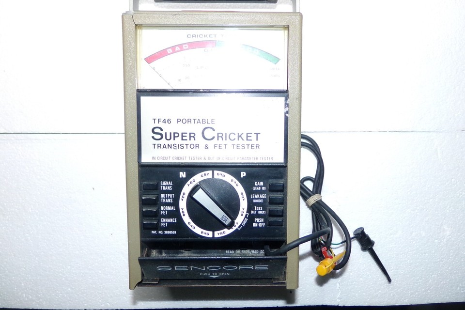 Sencore TF46 Super Cricket Transistor & Fet Tester | eBay