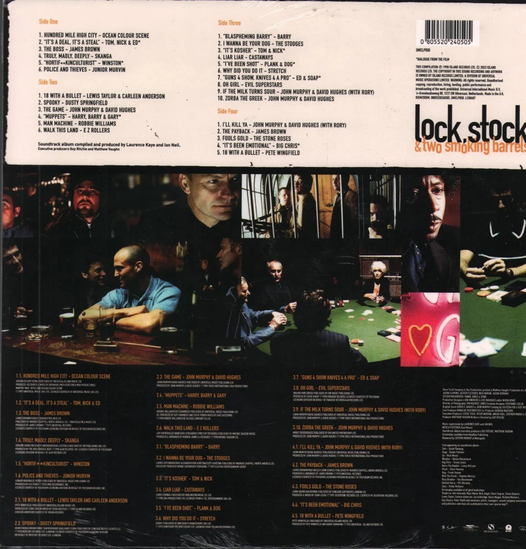 Lock Stock And Two Smoking Barrels Soundtrack