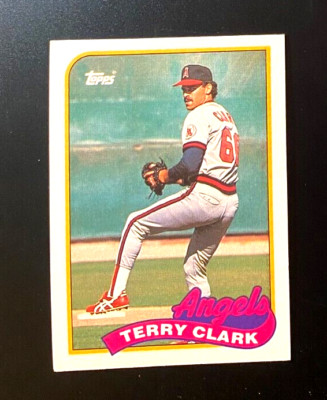 1989 TOPPS / TERRY CLARK BASEBALL CARD #129 | eBay