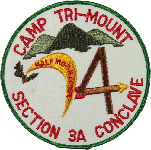 Half Moon Lodge 28 Rip Van Winkle NY Section 3A Conclave GRN Bdr ...