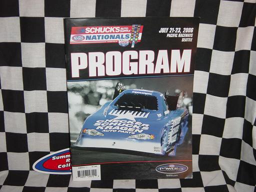 2006 Schuck's Nationals NHRA from Pacific Raceway in Kent Washington | eBay