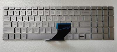 Silver US backlit keyboard for HP 15-DA 15-DR 15-DK 15-DB 15-DX 15-CX ...