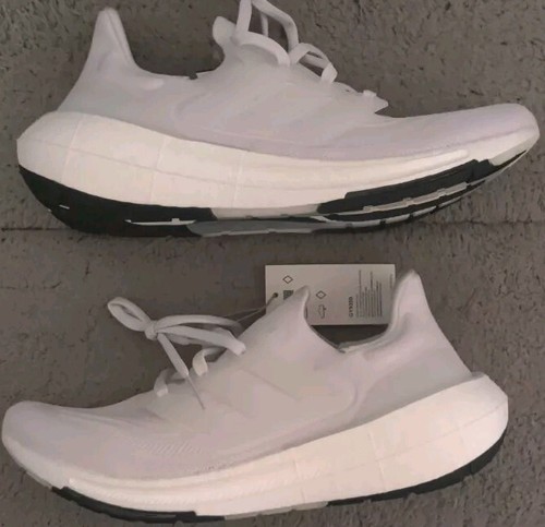 Adidas Men's Ultraboost Light 2023 Running Shoes Crystal White GY9350 ...