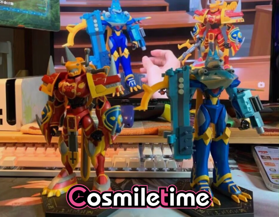 DG mazing Digimon Susanoomon Kaiser Greymon Magna Garurumon Resin ...