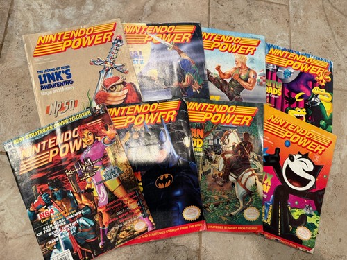 Nintendo Power Magazine Lot of 37 Used From 90s Some with Posters READ ...